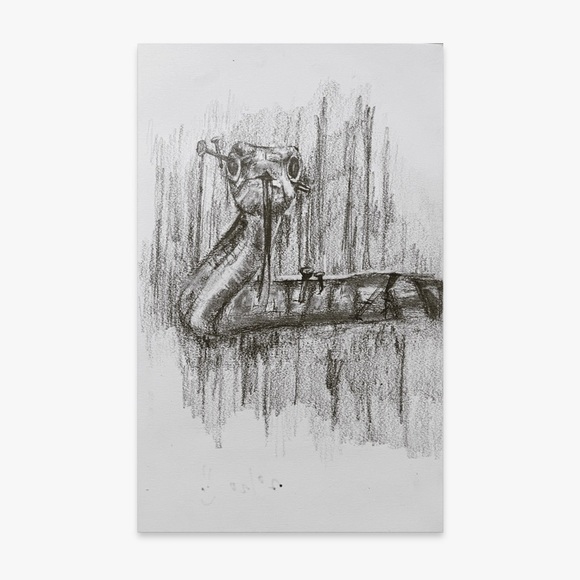 Art | Original Graphite Pencil Semi Realism Snake Dark Traditional ...